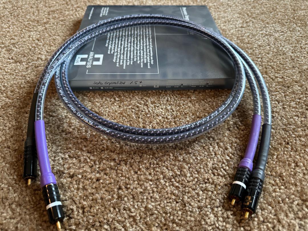 Analysis Plus Inc. Solo Crystal Oval Inter... For Sale | Audiogon