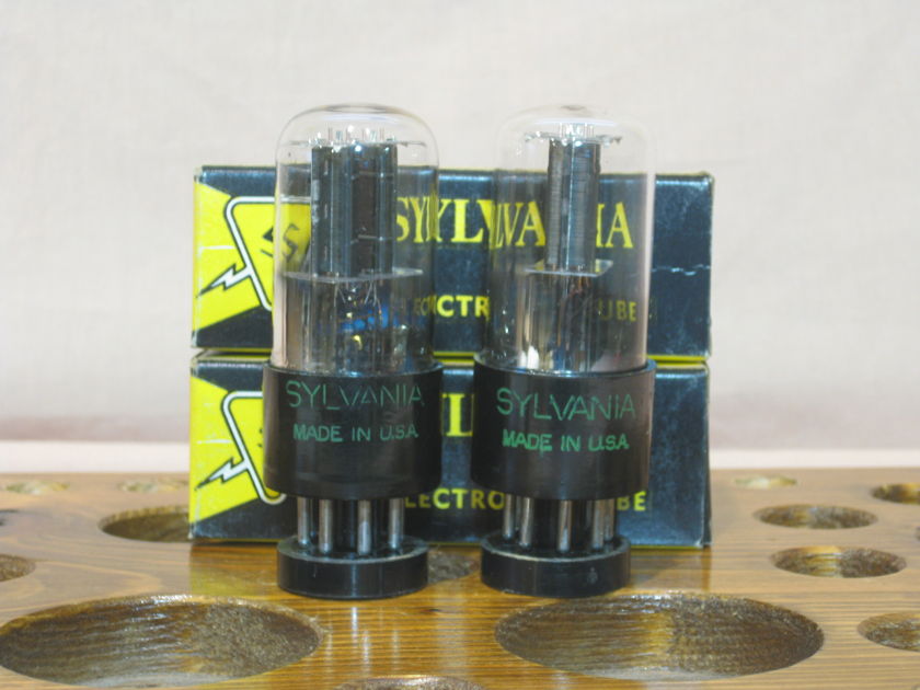 Sylvania 6SN7GT Three holes plate Bad Boy... For Sale | Audiogon