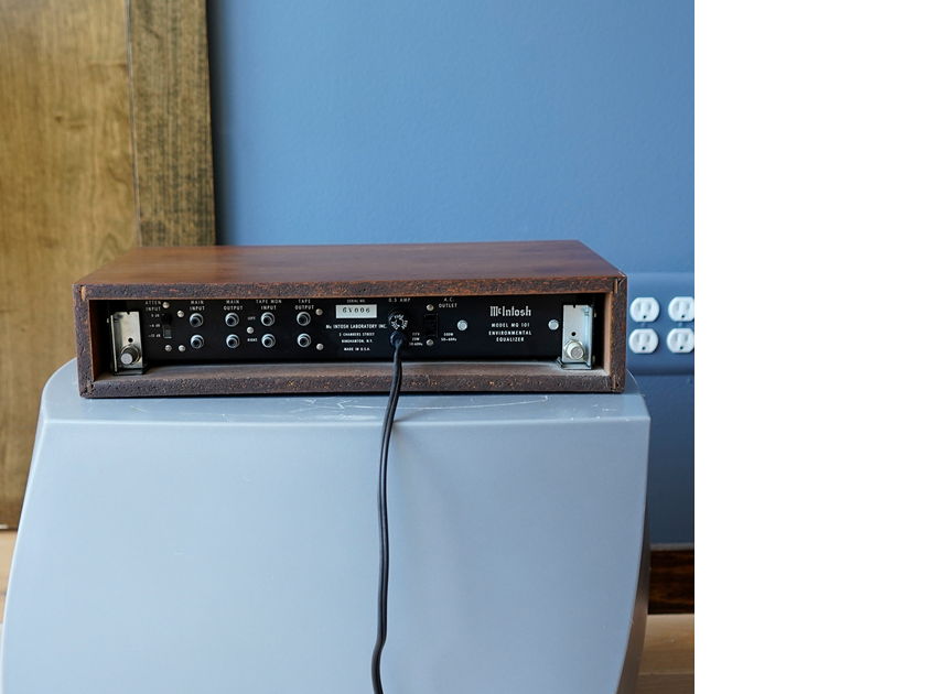 McIntosh MQ101 Enviromental Equalizer, Pre... For Sale | Audiogon