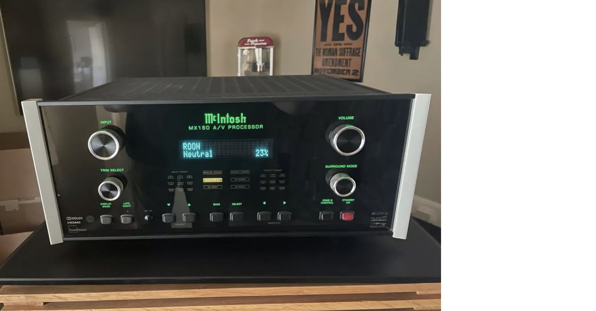 McIntosh DEALER: 4K MX160 MX-160 ATMOS Pr... For Sale | Audiogon
