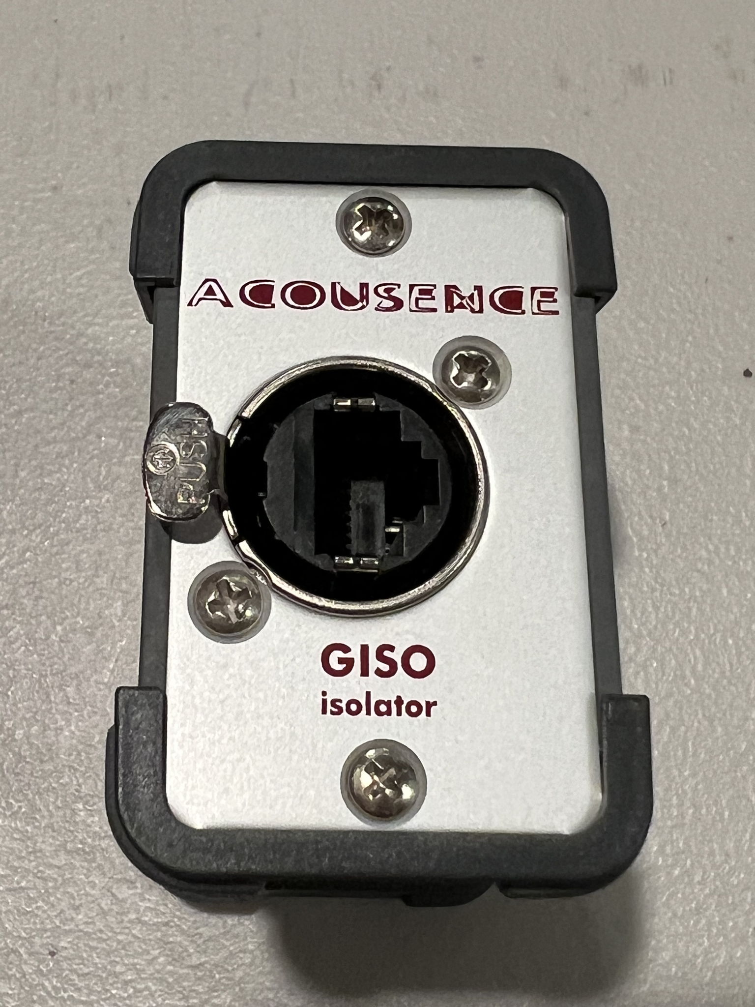 Acousence GISO GB-8 Ethernet LAN Isolator For Sale | Audiogon