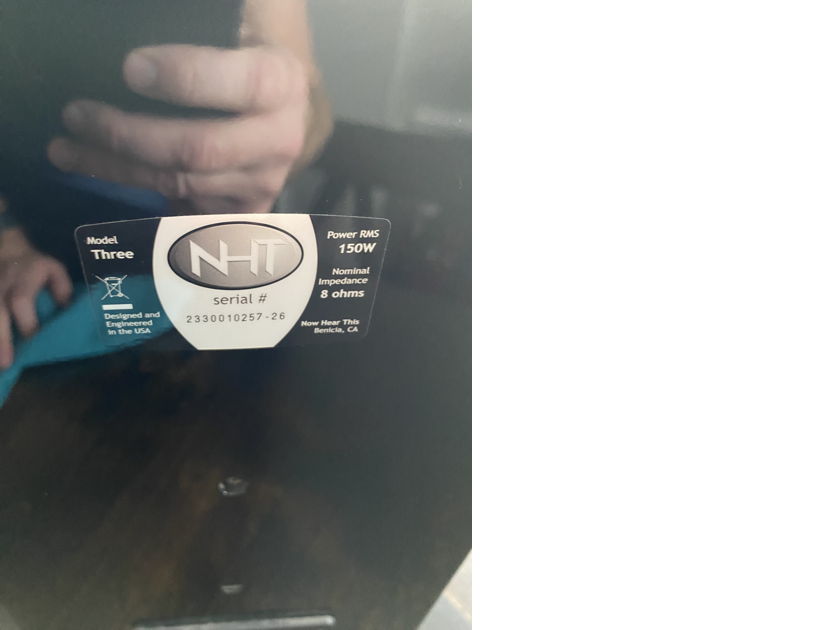 NHT Model 3 Bookshelf Speaker For Sale | Audiogon