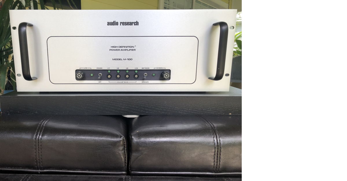 Audio Research M100 Monobloc Tube Amplifie... For Sale | Audiogon