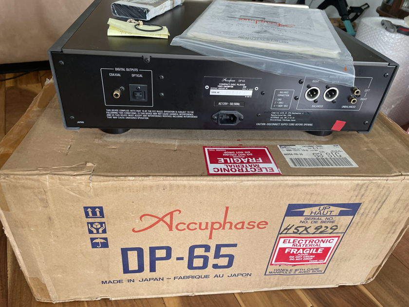 Accuphase DP-65 For Sale | Audiogon