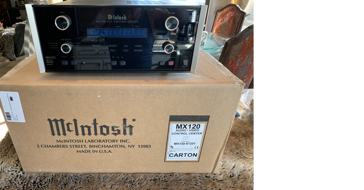 Mint McIntosh MX120 Preamp, HDMI, For Sale | Audiogon