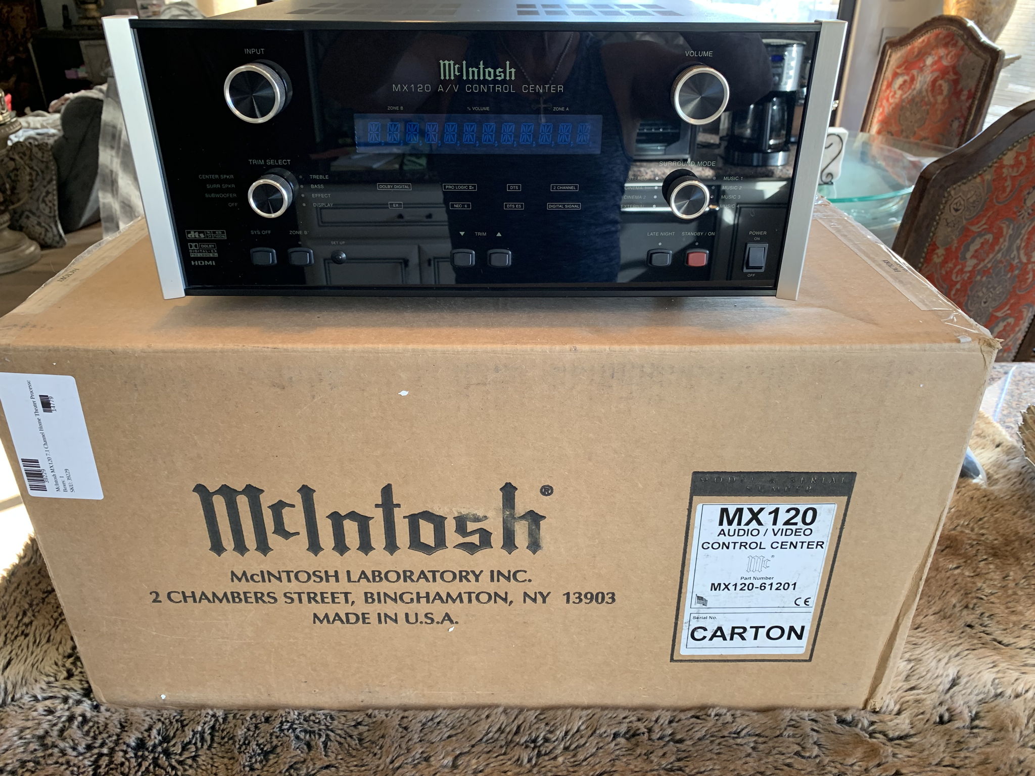 Mint McIntosh MX120 Preamp, HDMI, For Sale | Audiogon