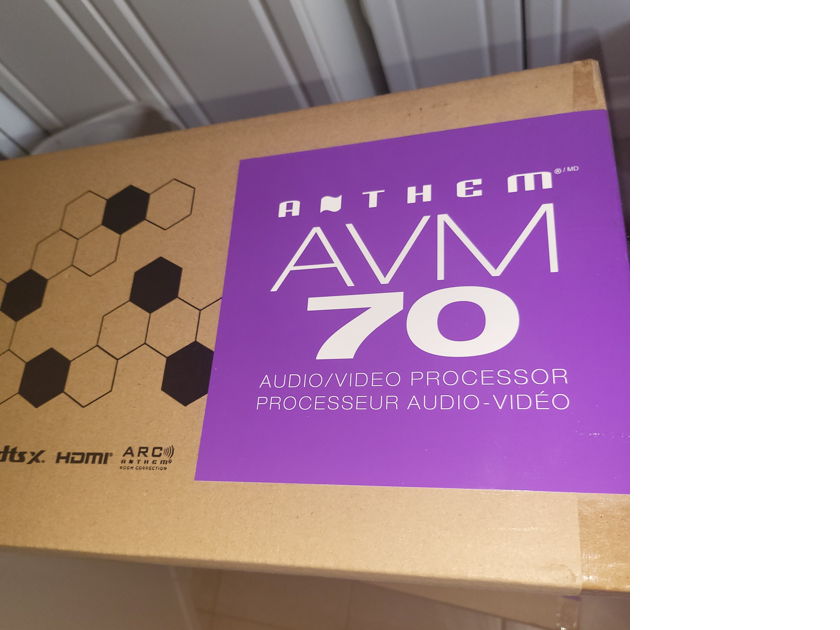 Anthem Avm 70 8k Brand New Sealed In Box For Sale | Audiogon