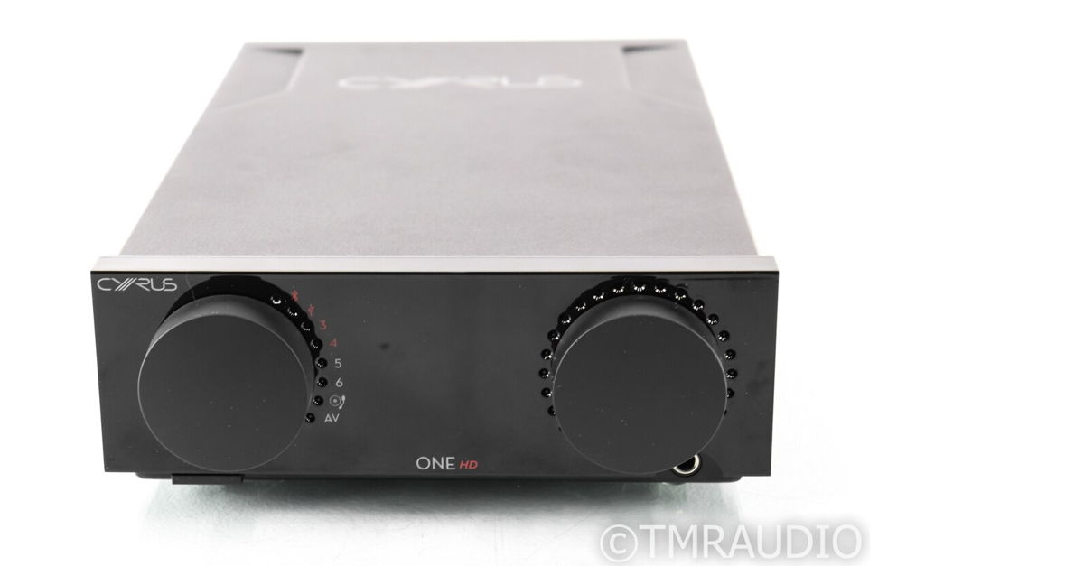 Cyrus ONE HD Stereo Integrated Amplifier /... For Sale | Audiogon