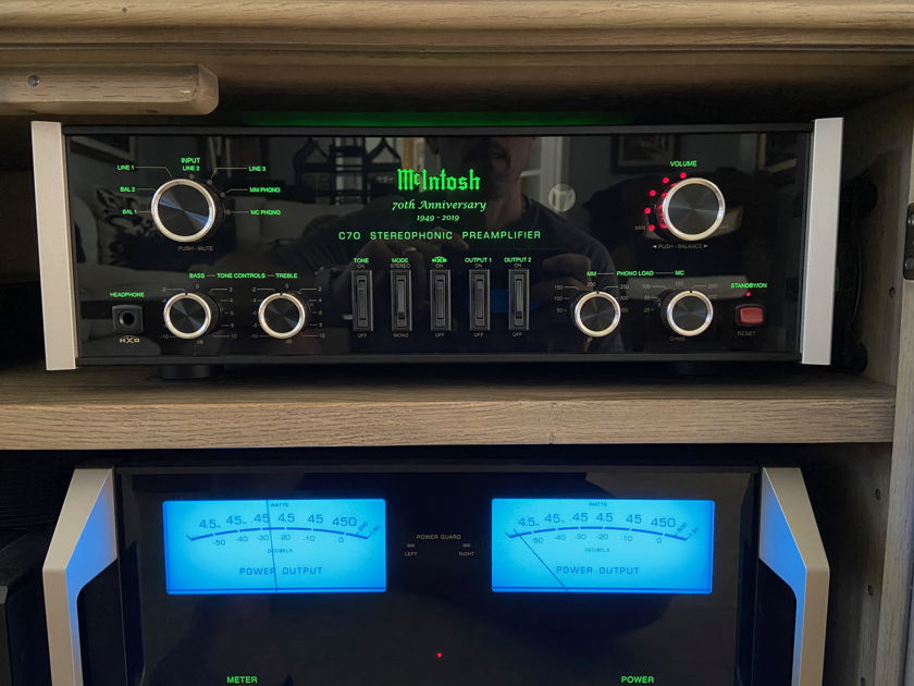 McIntosh C70 Anniversary Mint and Classy! For Sale | Audiogon
