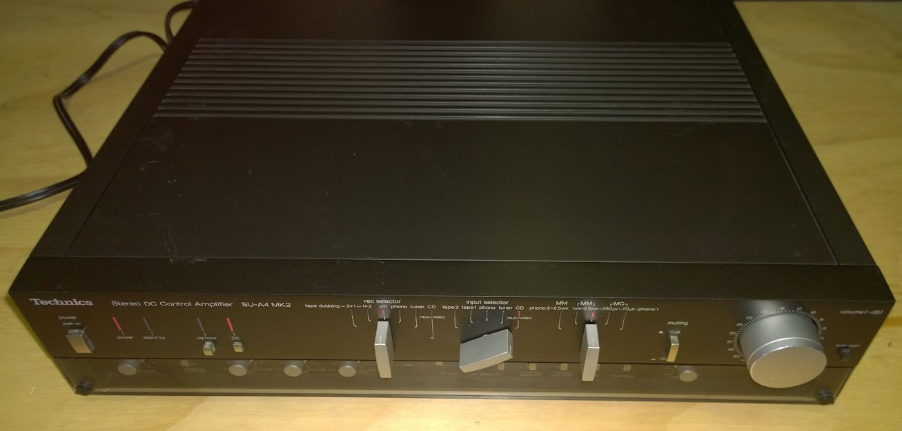 Technics SU-A4 mkII MM / MC Amorphous Tran... For Sale | Audiogon