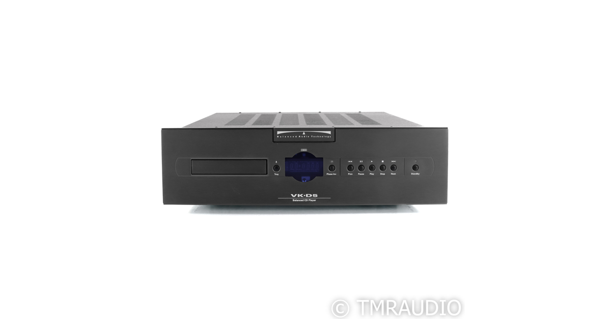BAT VK-D5 CD Player; VKD5 (56489) For Sale | Audiogon