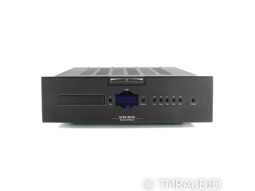 BAT VK-D5 CD Player; VKD5 (56489) For Sale | Audiogon