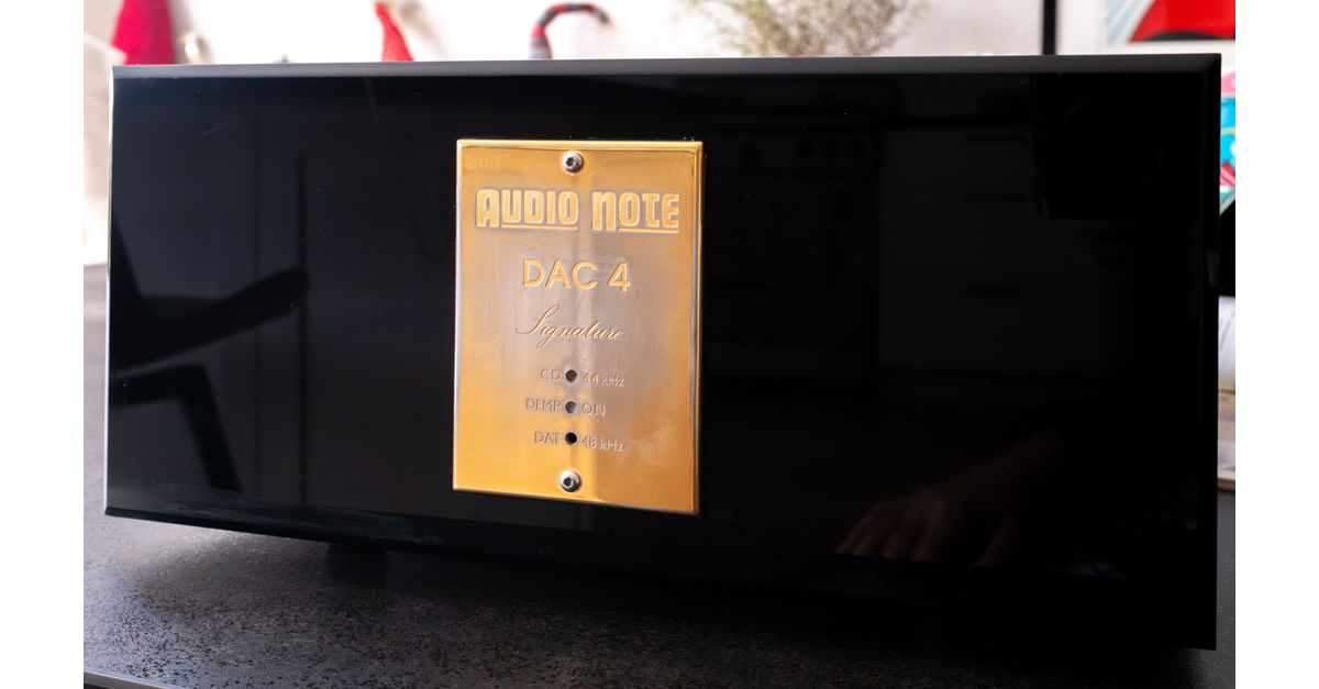 Audio Note DAC 4 Signature For Sale | Audiogon