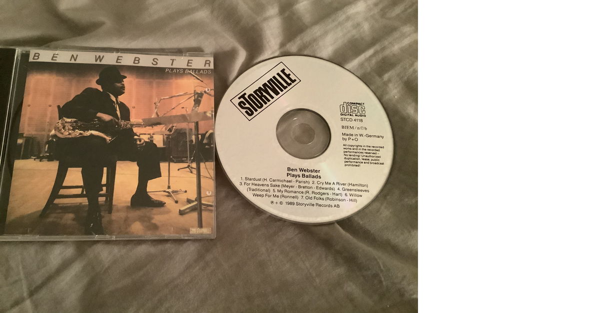 Ben Webster West Germany Compact Disc Bal... For Sale | Audiogon