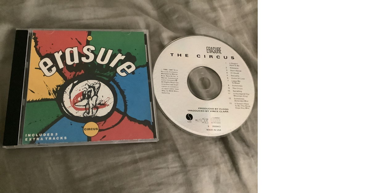 Erasure The Circus For Sale | Audiogon