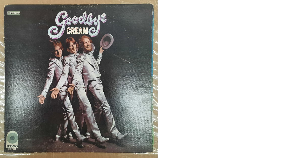 Cream – Goodbye 1969 ORIGINAL VINYL LP wit... For Sale | Audiogon