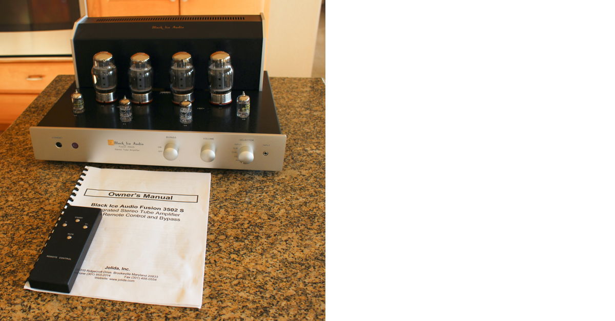 Black Ice Audio Fusion 3502 Integrated Tub... For Sale | Audiogon