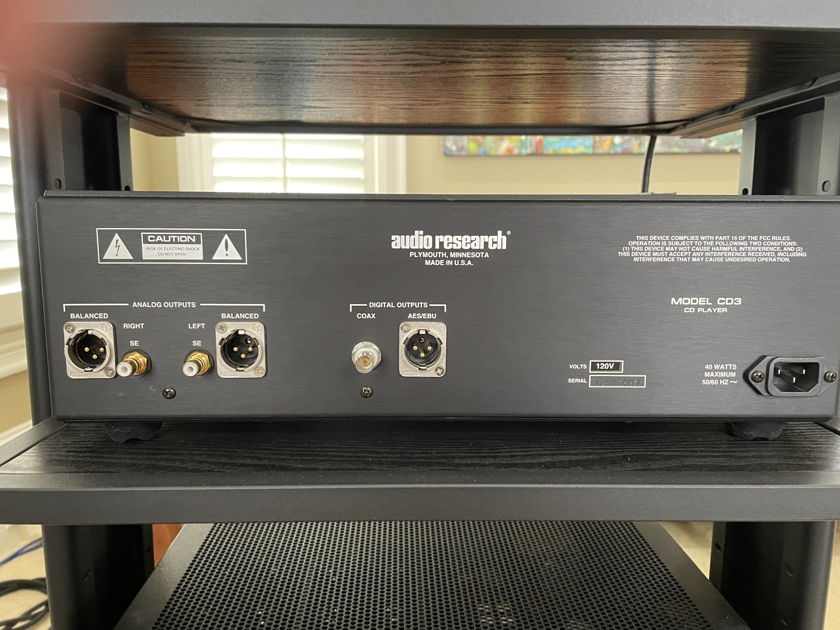 Audio Research CD3 Mk1 Last Call | CD/SACD Players | Audiogon
