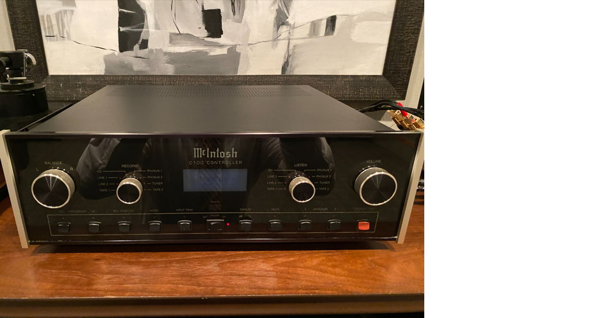 McIntosh C100 Preamplifier/Controller For Sale | Audiogon
