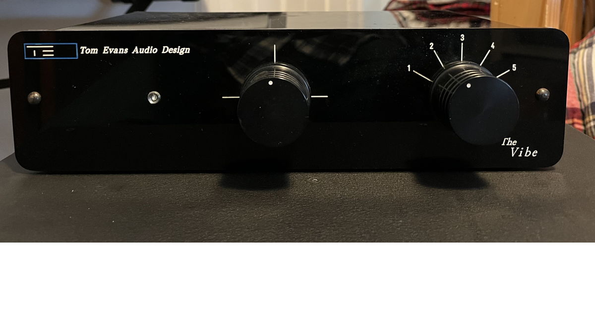 Tom Evans Audio Design Vibe Pre-Amp For Sale | Audiogon