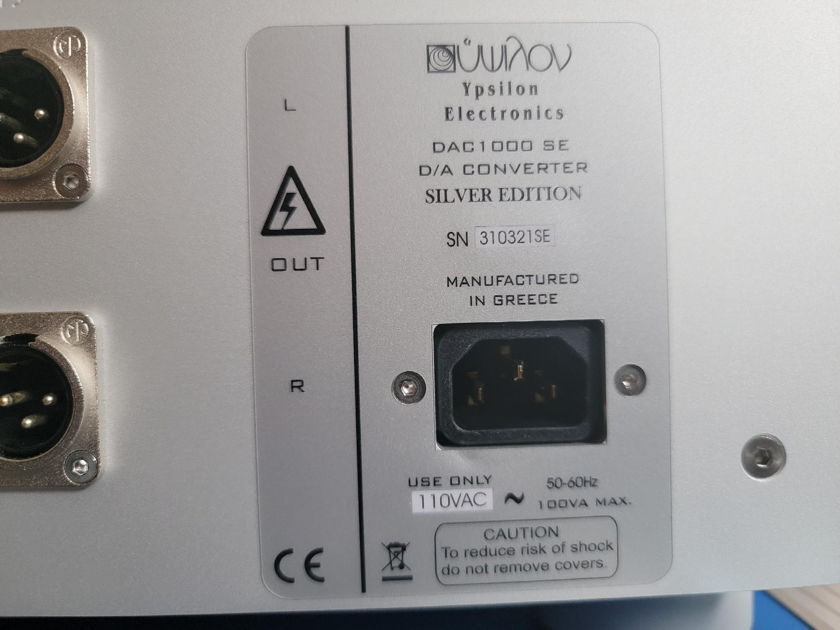 Ypsilon Electronics DAC1000 SE | DA Converters | Audiogon