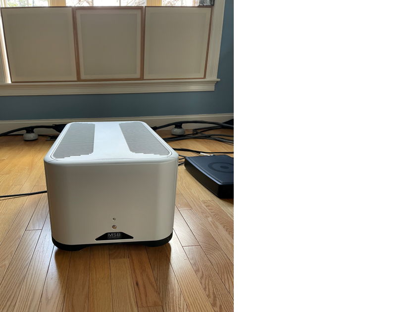 MSB Technology S500 Stereo Amplifier, Silver Finish | Solid state ...