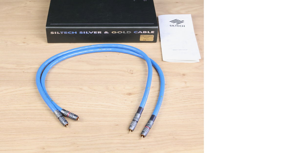 Siltech Cables FTM-4 GOLD G3 full silver/g... For Sale | Audiogon