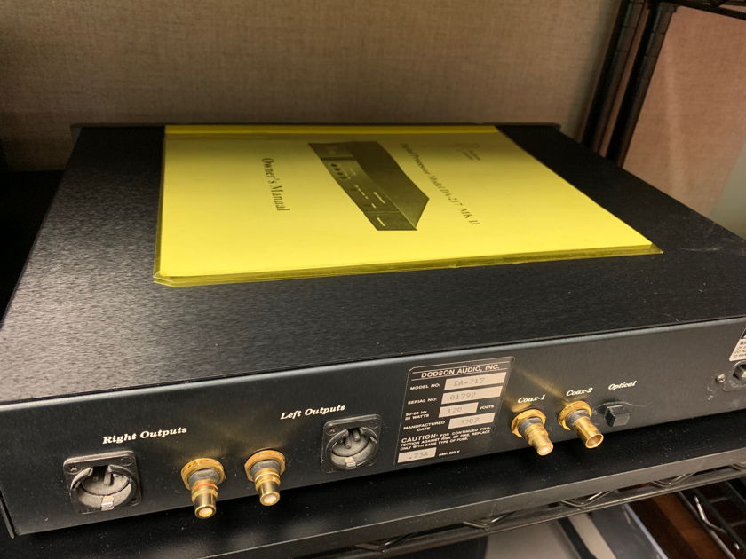 Dodson Audio DA-217 mkII For Sale | Audiogon