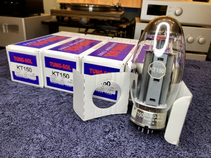 Tung-Sol KT150 Matched Quad | Tubes | Audiogon