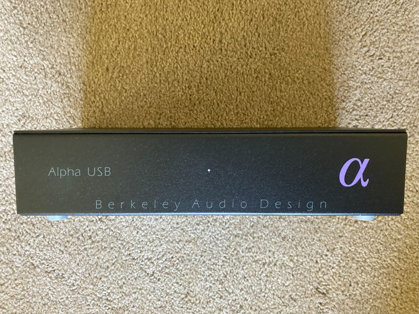 Berkeley Audio Design Alpha USB For Sale | Audiogon