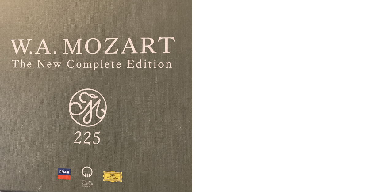 MOZART: 225 THE NEW COMPLETE EDITION 2016 ... For Sale | Audiogon