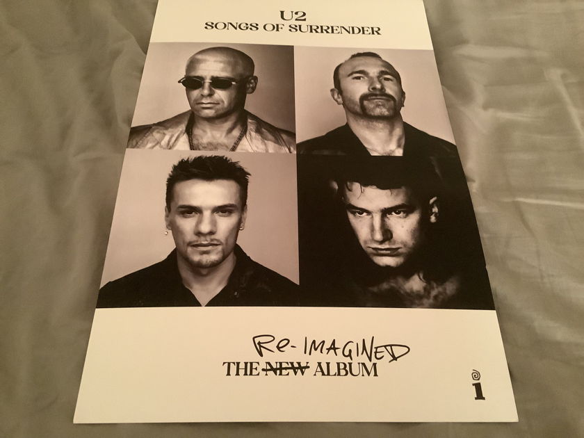 U2 Promo Poster Songs Of Surrender Re-Imagined | Rock | Audiogon