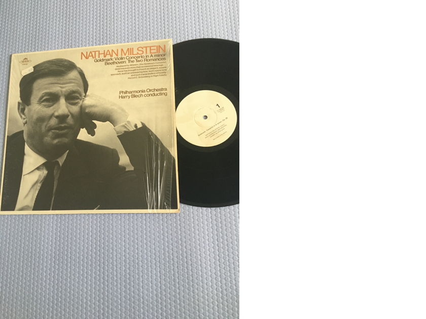 Nathan Milstein Philharmonia Orchestra Harry Blech Beethoven romances ...