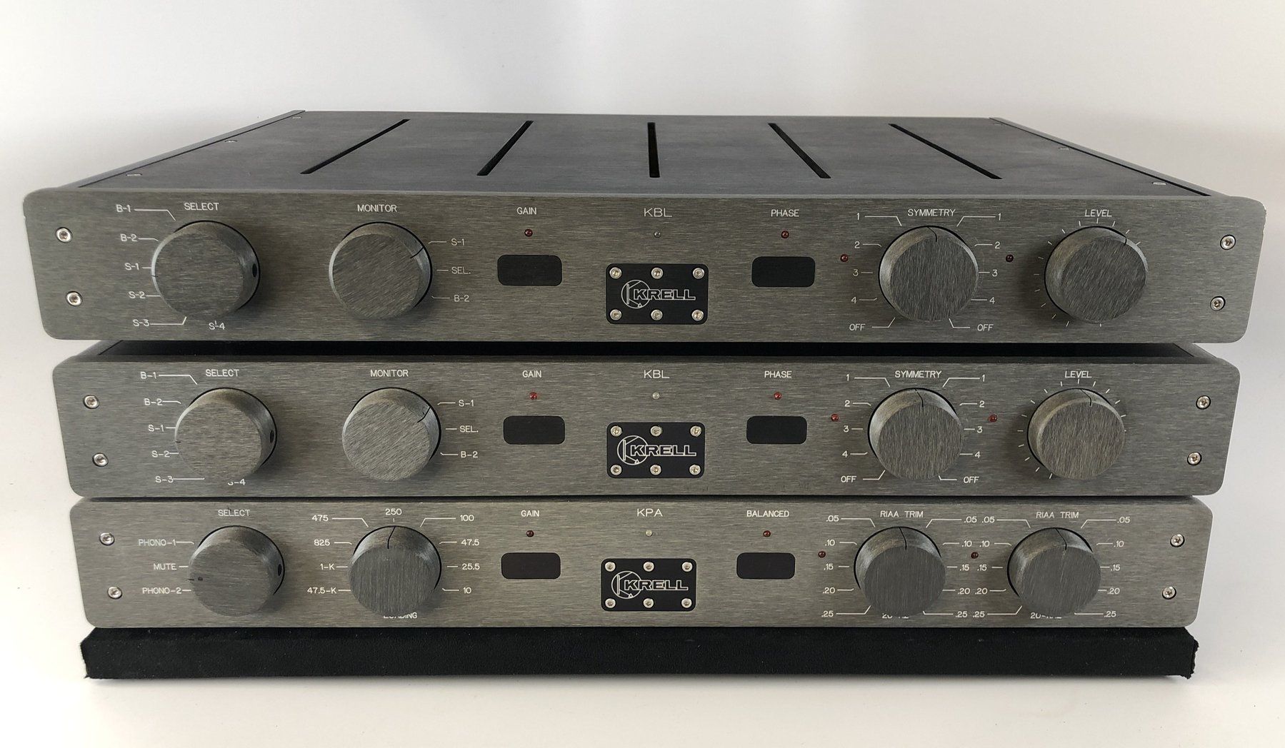 Krell KBL DUAL MONO Preamp Stack with KPA ... For Sale | Audiogon