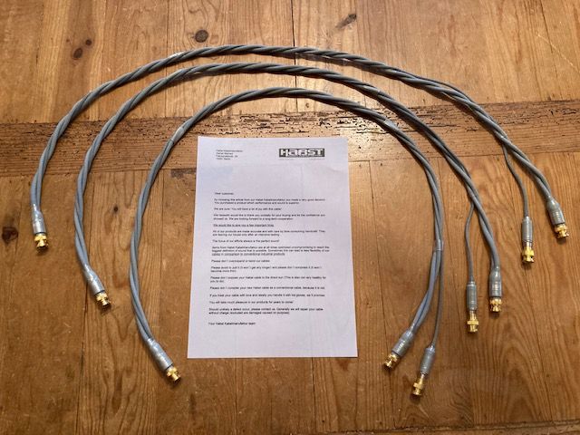 Habst Audio - 3 BNC Cables (75ohm) @ 1 met... For Sale | Audiogon