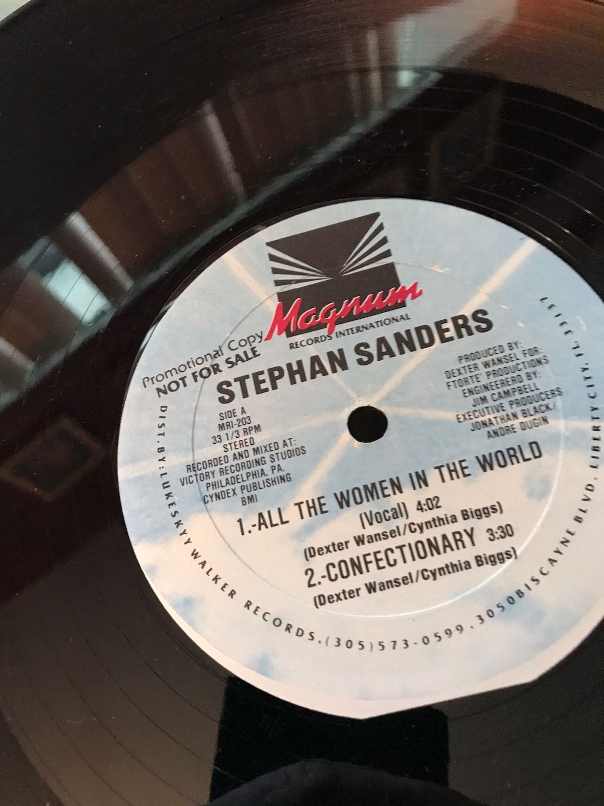 Stephan Sanders - All The Women In The Wor... For Sale | Audiogon
