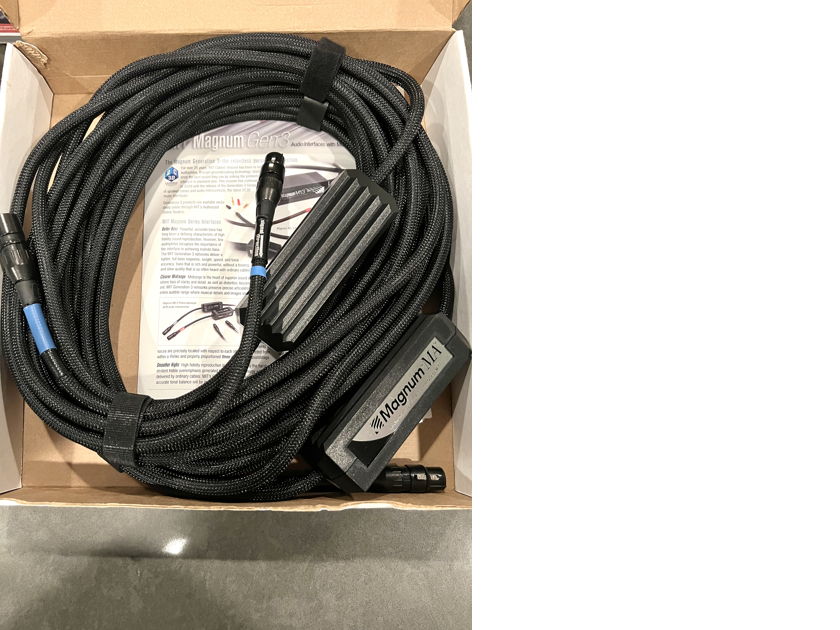 MIT Cables MAGNUM MA PROLINE XLR 9 Meters... For Sale | Audiogon