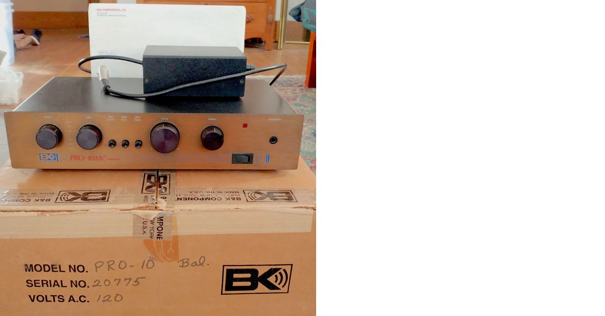 B&K PRO-10MC Sonata For Sale | Audiogon