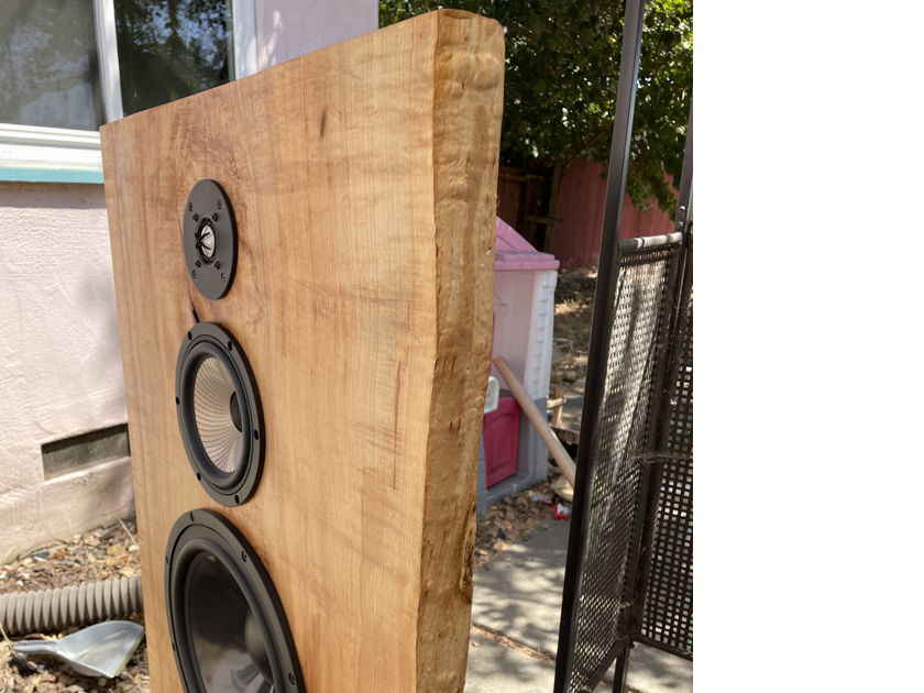 Stunning Live Edge Open Baffle Speakers For Sale | Audiogon