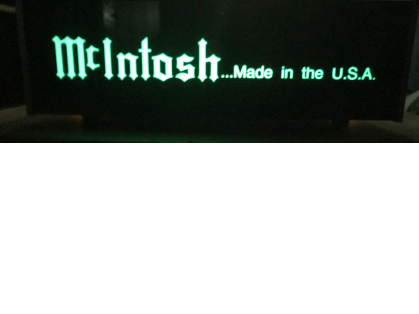 McIntosh R778 Lighted Dealer Display Sign For Sale | Audiogon