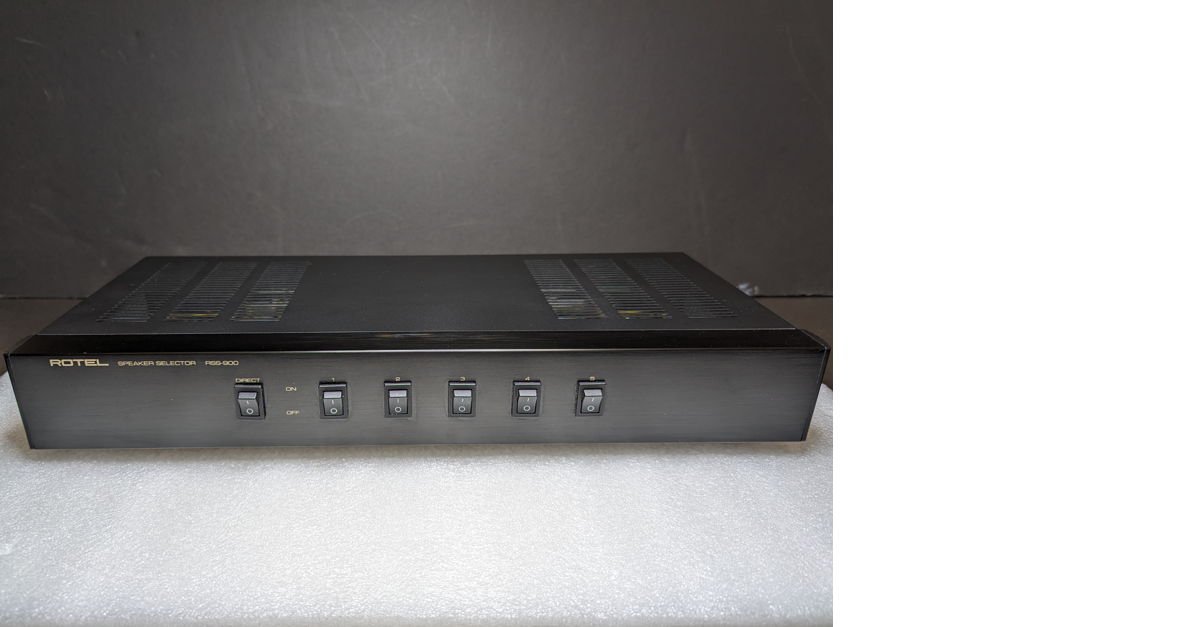 ROTEL AUDIOPHILE MULTI-SPEAKER SELECTOR SW... For Sale | Audiogon