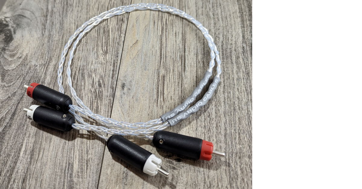 New RS Cables 0.5m Pair Solid Silver Inter... For Sale | Audiogon