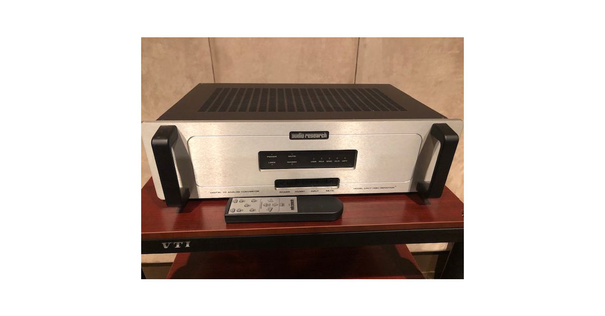 Audio Research DAC-7 For Sale | Audiogon