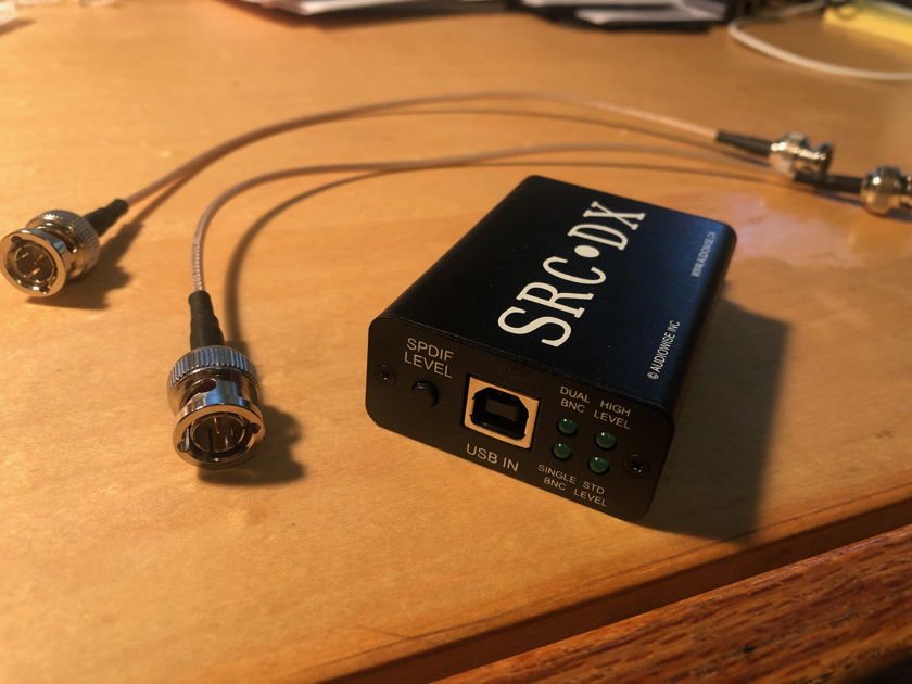 SRC•DX USB to Dual-Coax BNC Bridge For Sale | Audiogon