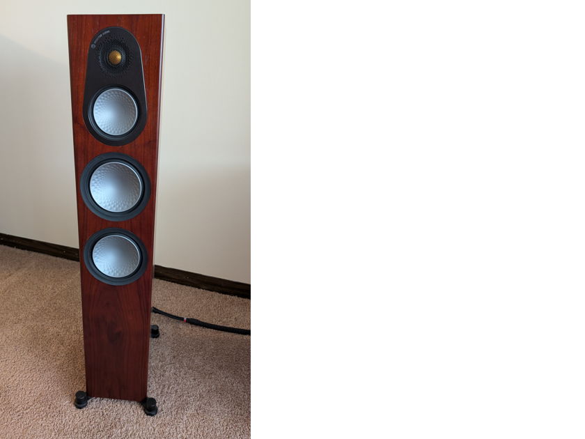 Monitor Audio Silver 300 6G Pair in Walnut For Sale | Audiogon