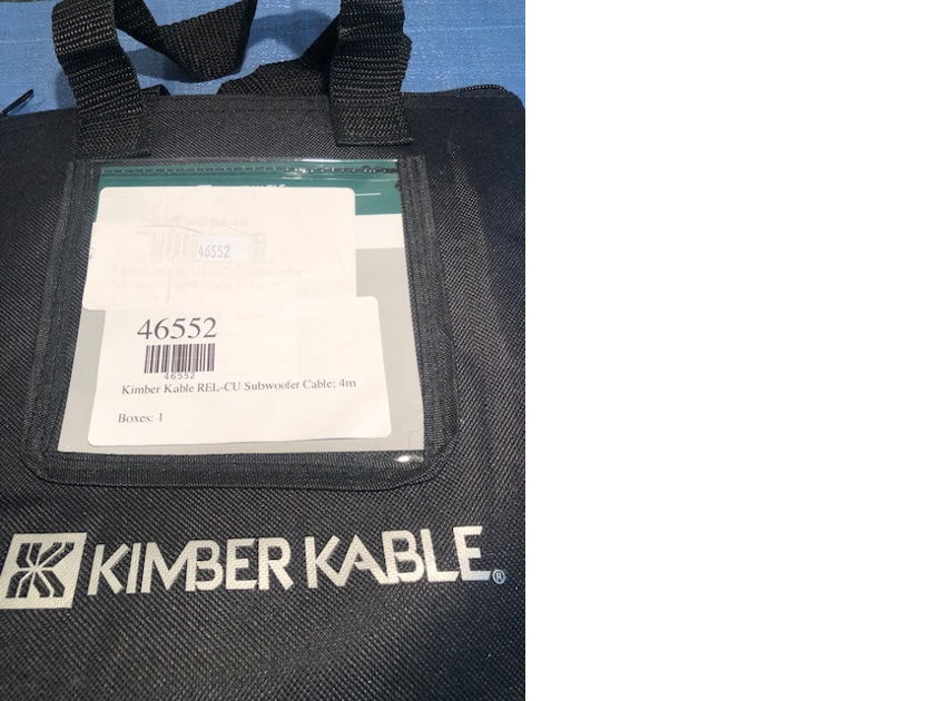 Kimber Kable REL CU Subwoofer cable 4 meters ( high-level neutrik ...