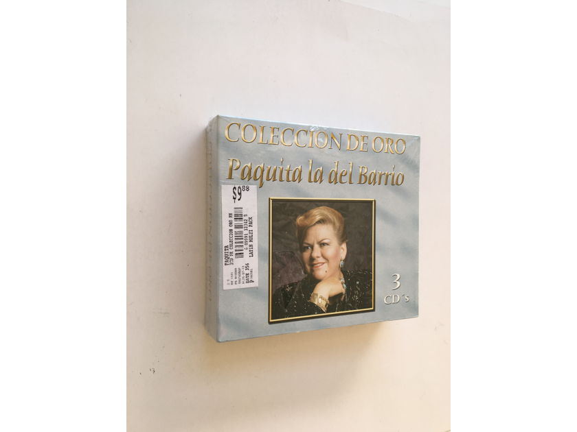 Coleccion de oro 3 cd set sealed Paquita La del Barrio | Latin | Audiogon