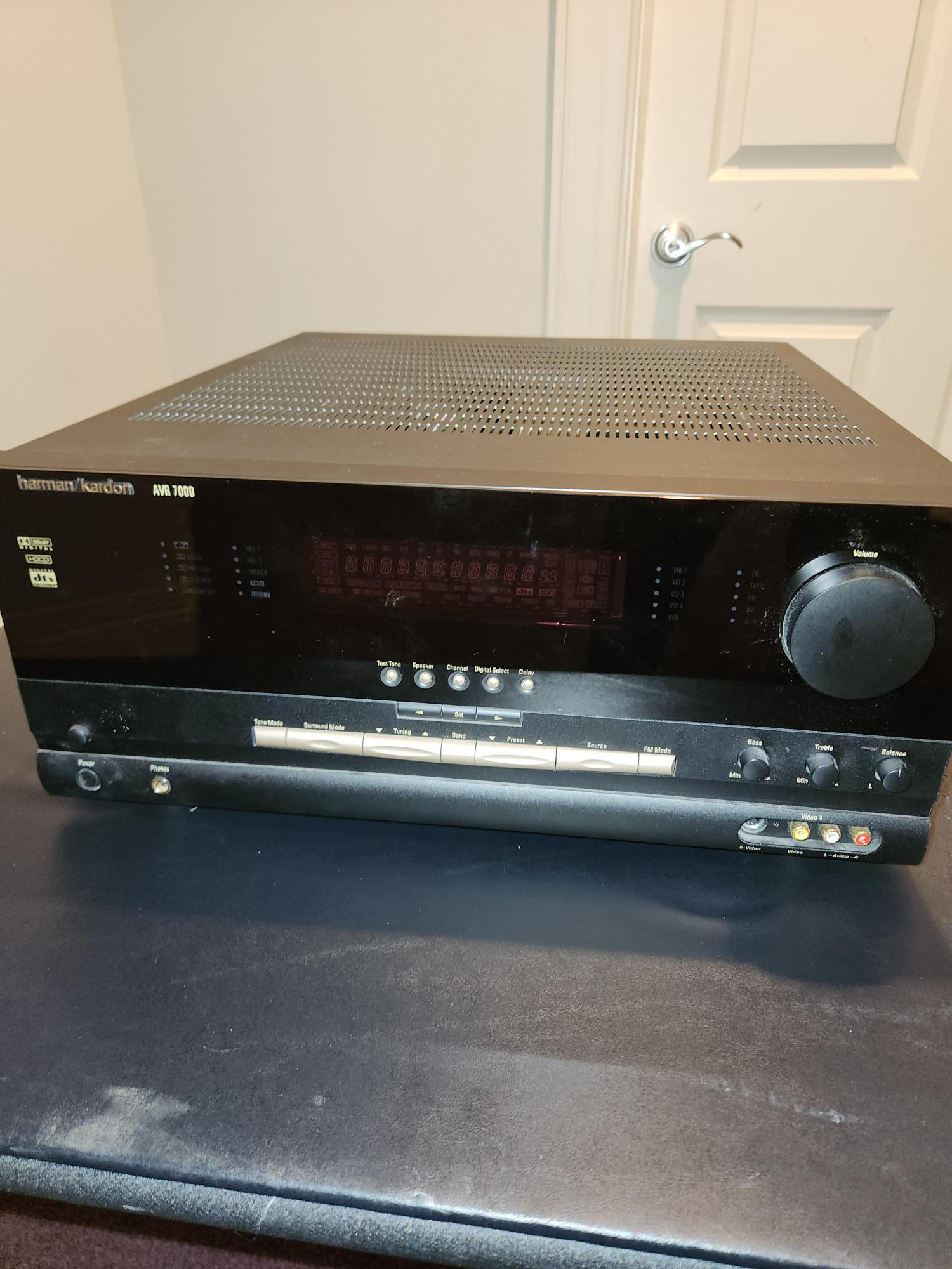 Harman Kardon AVR-7000 Audio/Video receiver For Sale | Audiogon