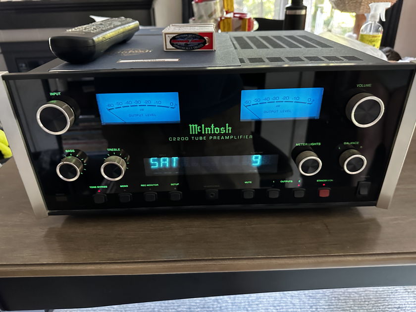 McIntosh C2200 Tubed Pre Amp For Sale | Audiogon