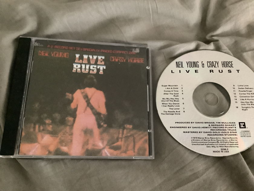 Neil Young & Crazy Horse Live Rust For Sale | Audiogon